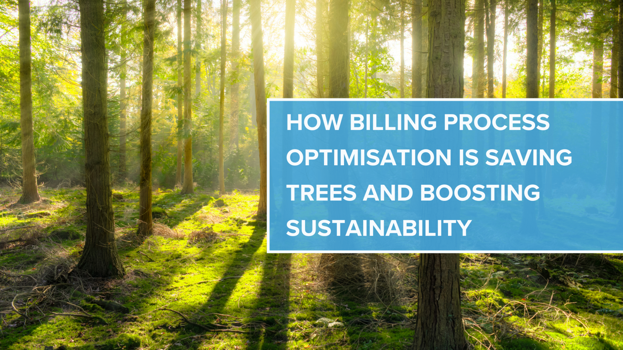 The Green Revolution: How Billing Process Optimisation is Saving Trees ...